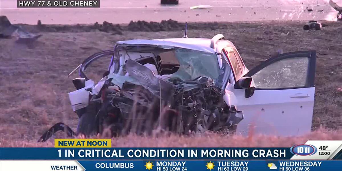 One Person In Critical Condition Following Morning Crash
